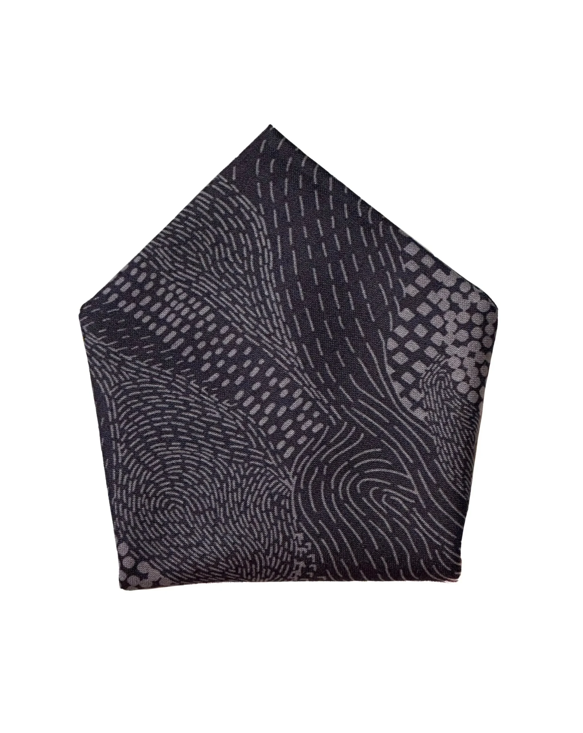 Pocket Square | Midnight Mountain Range - WaitMens